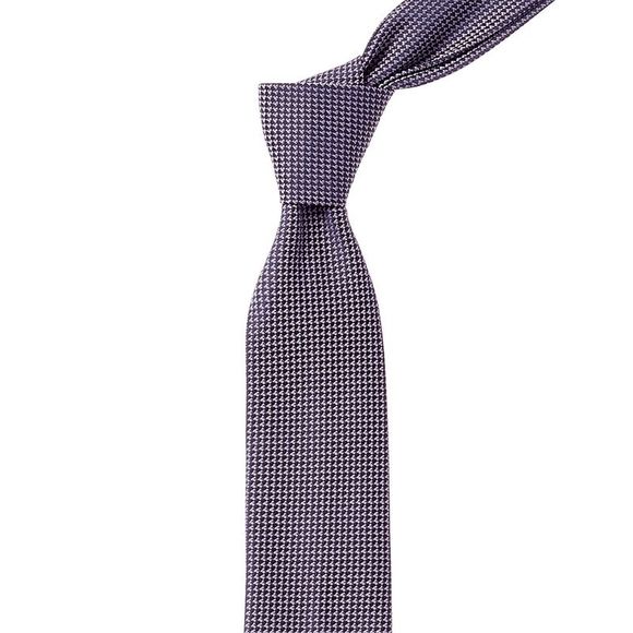 Hugo Boss | Accessories | Hugo Boss Open Purple Check Tie Purple | Poshmark